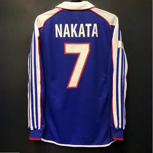 2000 Japan Home Retro Soccer jersey Football Vintage jersey Long Sleeve ...