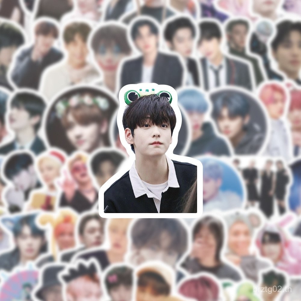 สติกเกอร์บอยกรุ๊ป TXT 180ชิ้น Cui Ranjun Cui Xiubin Xiu Ning Kai Jiang ...