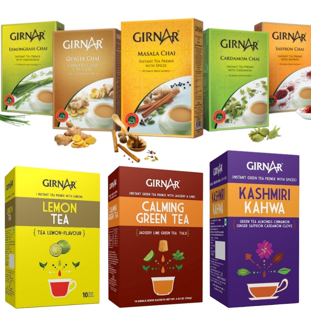 Girnar 3in1 Instant Tea Chai ชาอินเดียสำเร็จรูป. | Shopee Thailand
