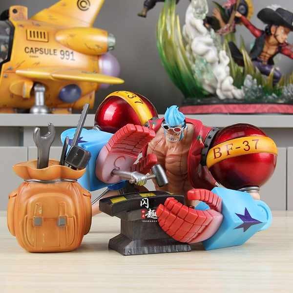 ตู้โมเดล ตู้ใส่โมเดล โมเดลวันพีช One Piece BT Seated Pirates Frankie ...