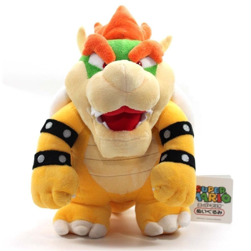 Jfmm ของเล่นตุ๊กตา Super Mario Bros Standing Bowser Koopa ของขวัญ ...