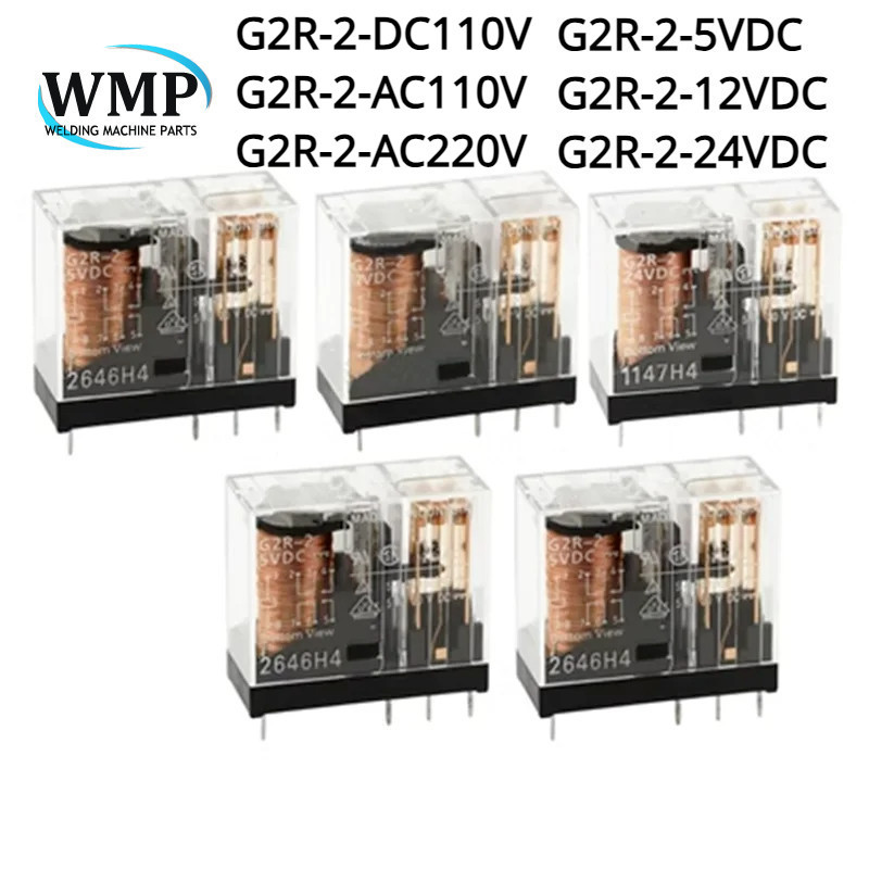 Original OmRon รีเลย ์ G2R-2 5A 8Pin G2R-2-12VDC G2R-2-24V G2R-2-5V G2R ...