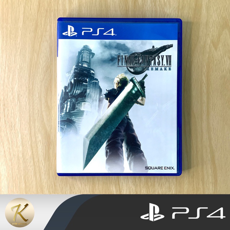 แผ่นเกมส์ PS4 : FF7 FINAL FANTASY VII REMAKE (ไฟนอลแฟนตาซี 7)📍 รองรับภาษาอังกฤษ (มือสอง สินค้า ...
