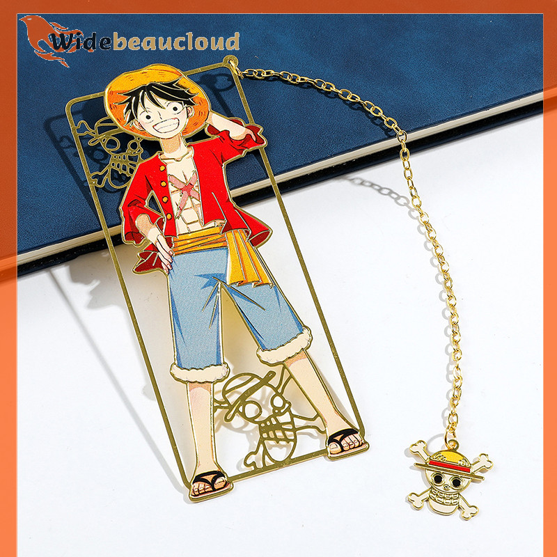 Widebeaucloud แฟชั่นสร้างสรรค์ One Piece Luffy Book Mark ที่ละเอียดอ่อน ...
