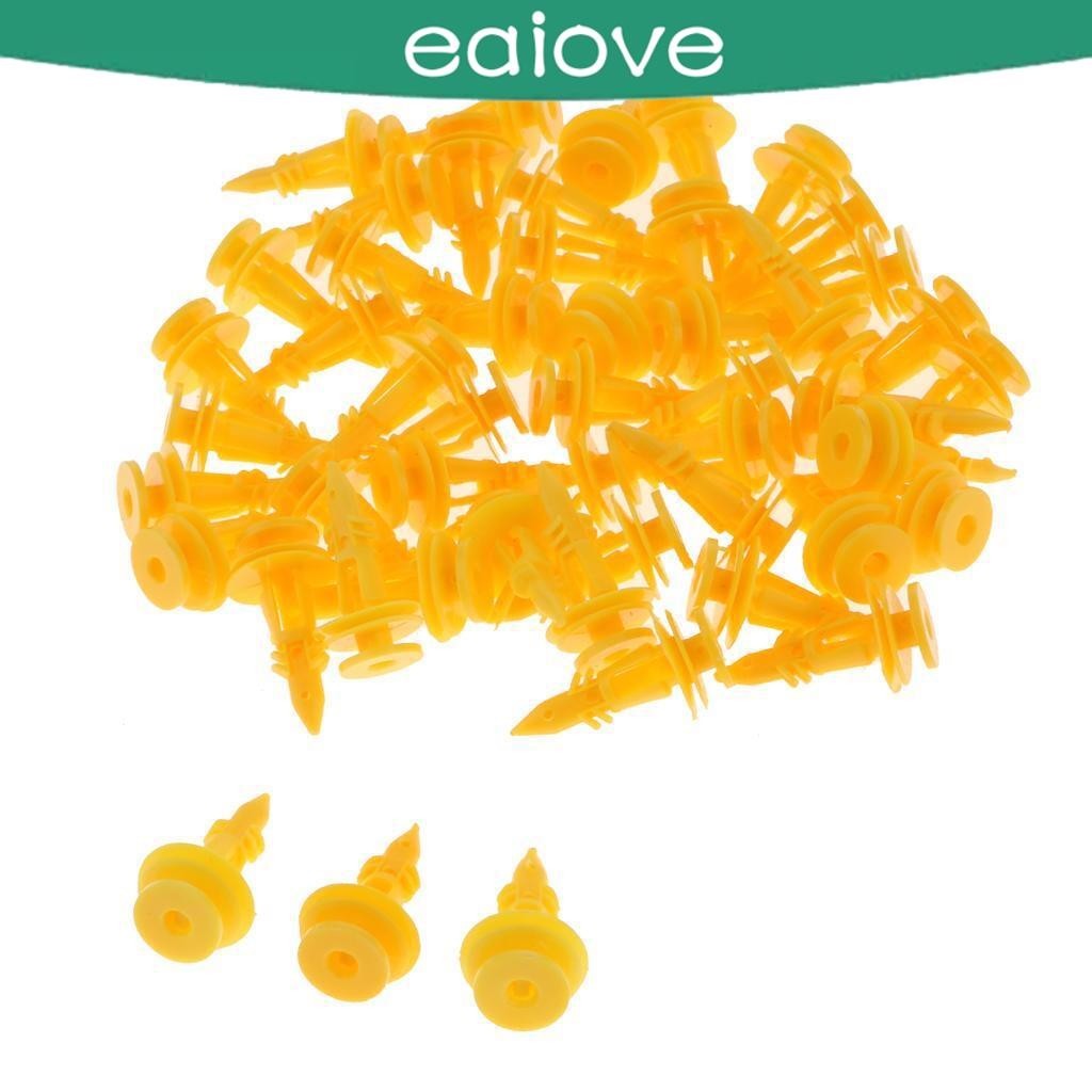 1/2/3 50 ชิ ้ นคลิป ABS แผงประตูยึดความทนทานสําหรับแผงประตูแผงคลิปประตู ...