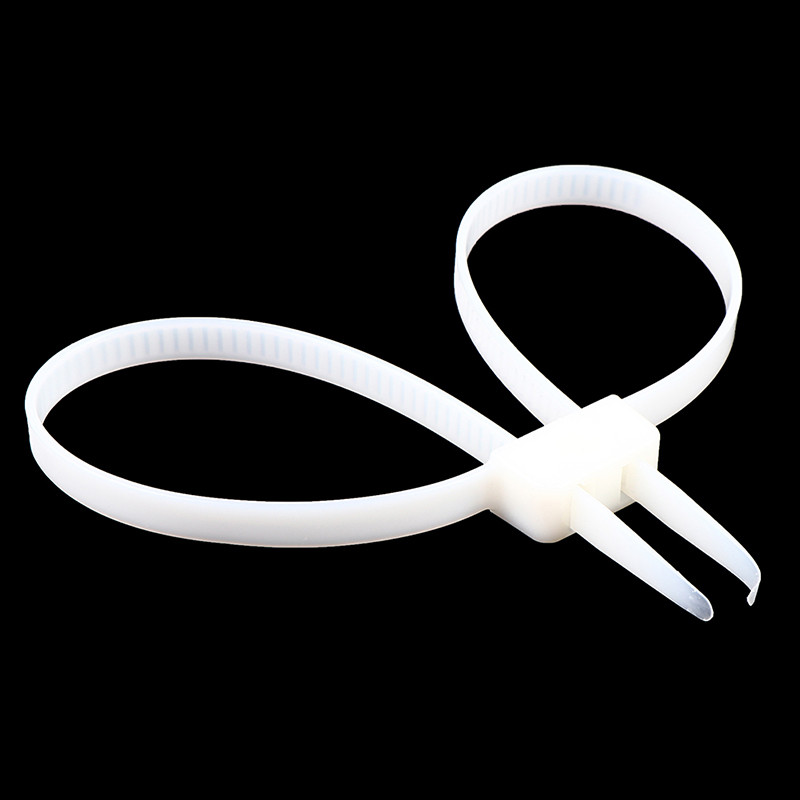Nle 1 ชิ้นพลาสติกตํารวจ Double Flex Cuff Zip Tie Nylon Cable Ties N ...