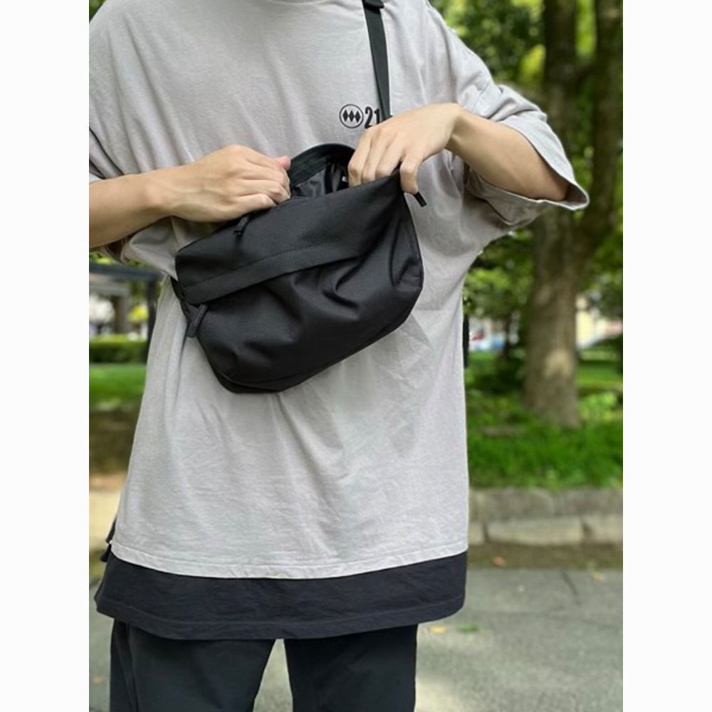 Muji One-Shoulder Messenger Bag หญิงอินเทรนด์ผ้าใบ Commuter Bag ชาย All ...