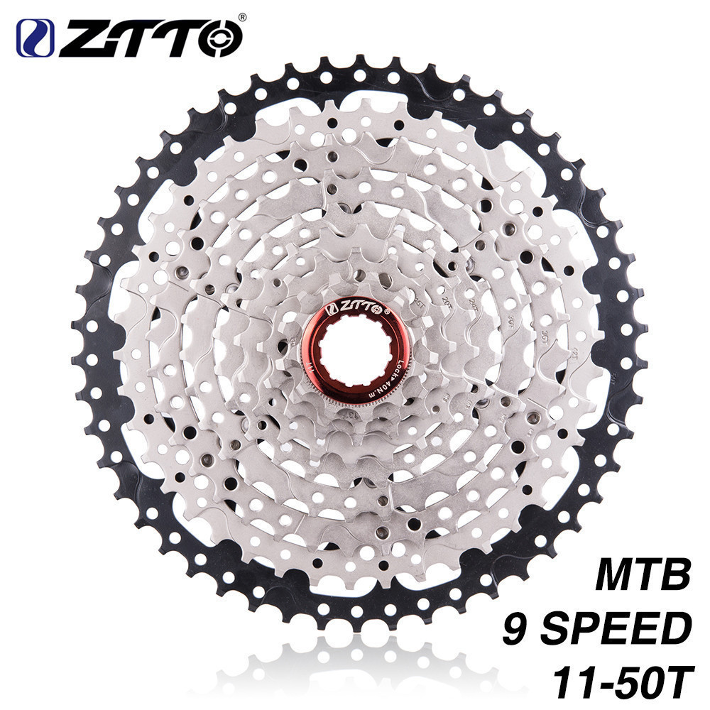 TO MTB 9 Speed 11-50T Cassette Mountain Bike Sprockets 9s Flywheel 50T ...