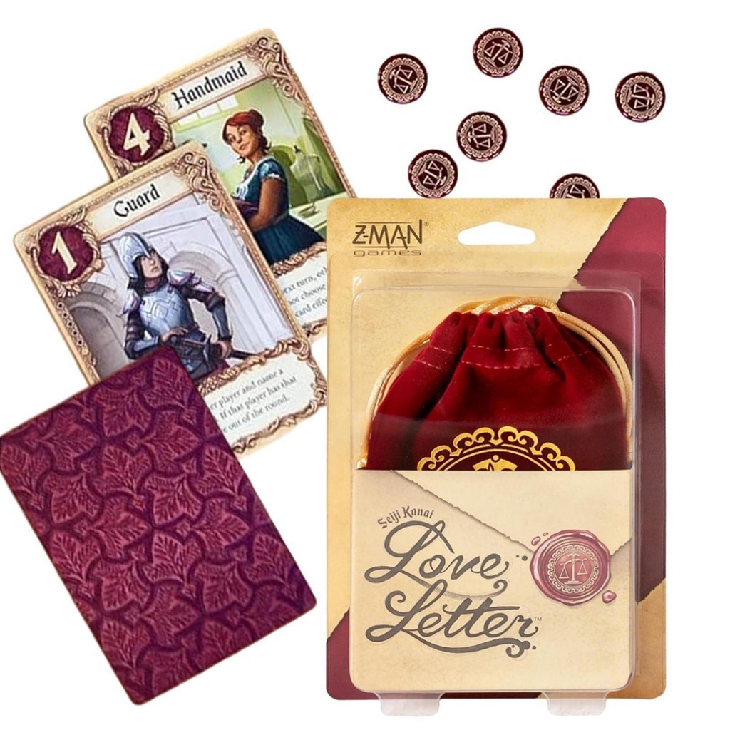 Love Letter Card Game Full English Toy Board Game Clear Printing for ...