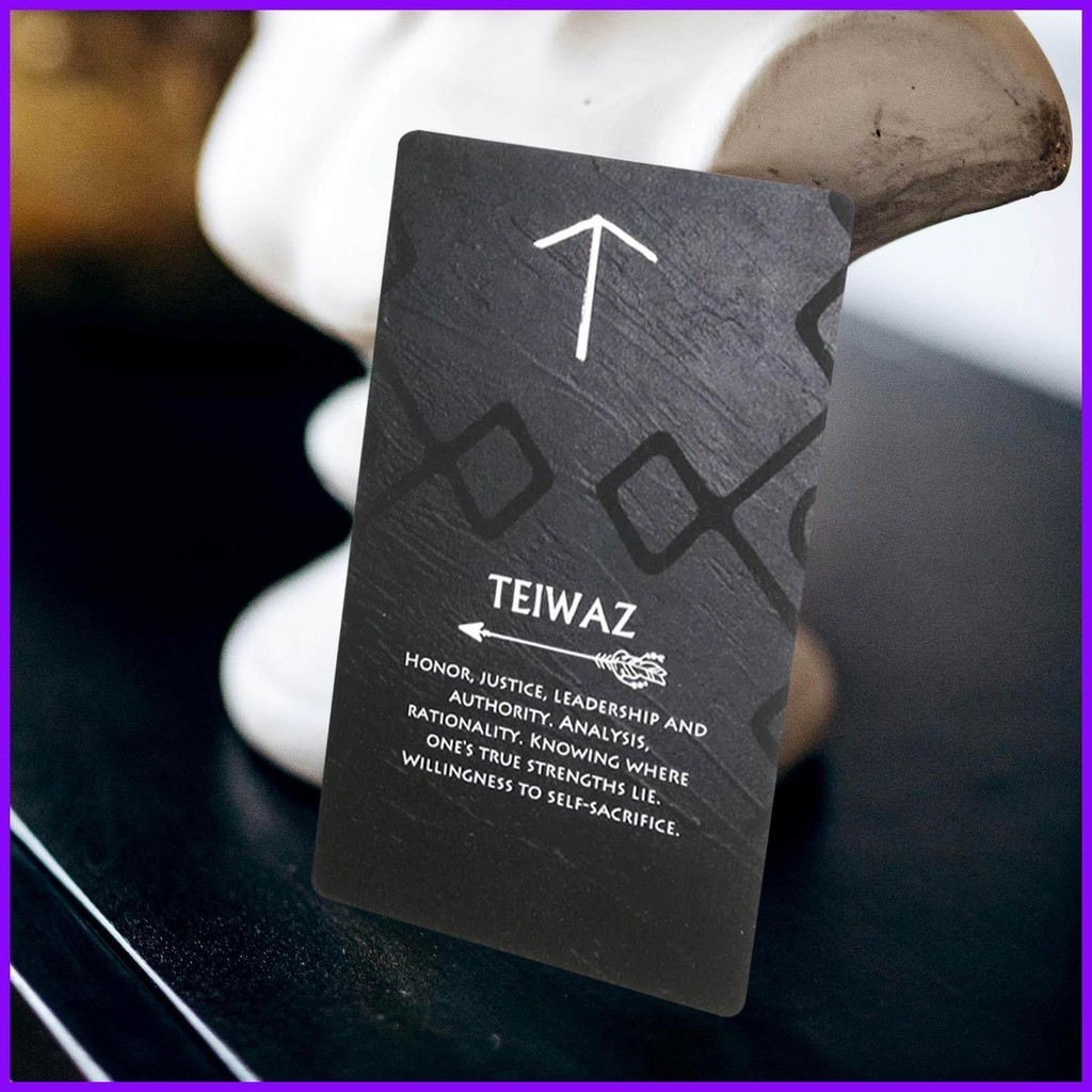 Runes Oracle Cards Tarot Deck Board Game Entertainment Board Family ...