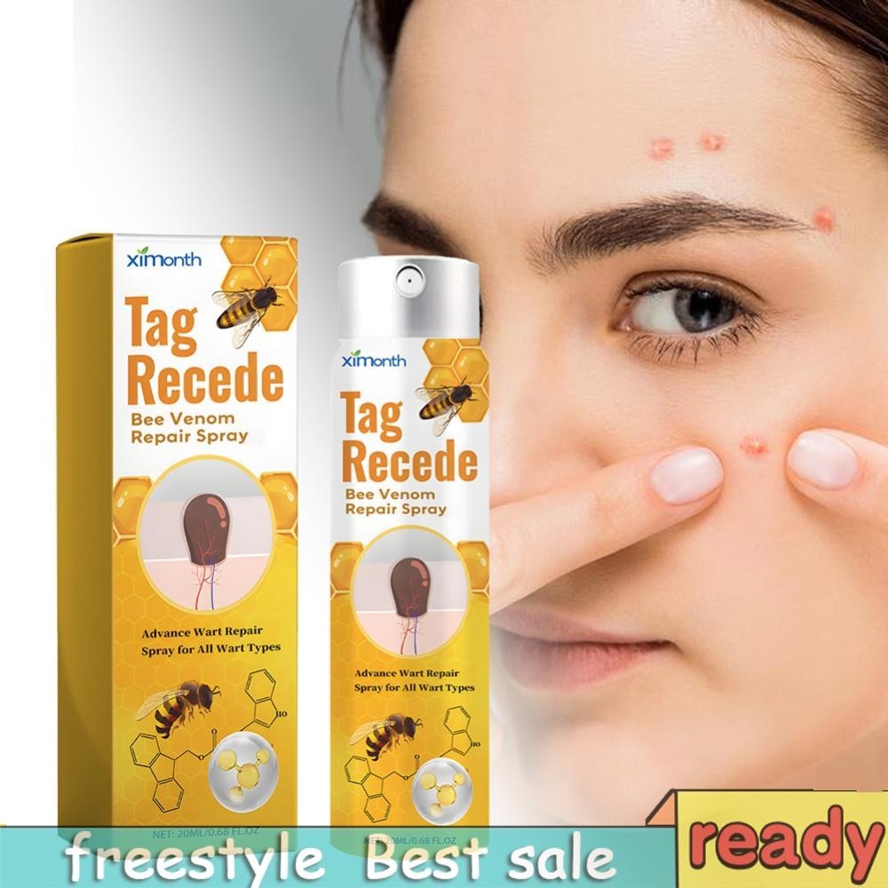 [freestyle01.th] Bee Venom Treatment Spray 20ml Wart Skin Tags Removal ...