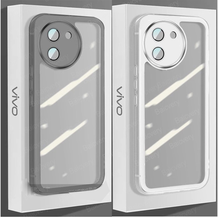 ปลอกสําหรับ VIVO V30E 5G V2340 V2339 / V40 LITE 5G สีสันโปร่งใส Anti ...