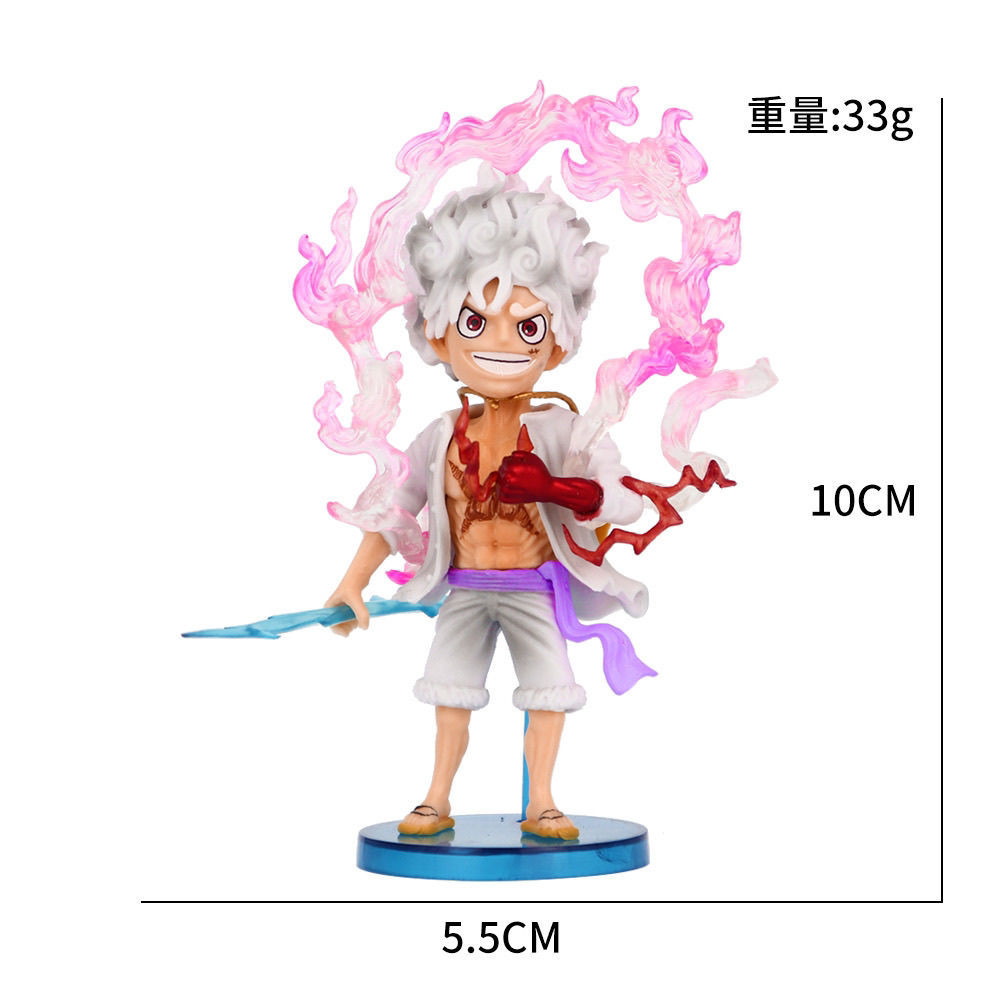 One Piece Fifth Gear Sun God Form Nicar Luffyท่านั่งQรุ่นอะนิเมะอุปกรณ์ ...