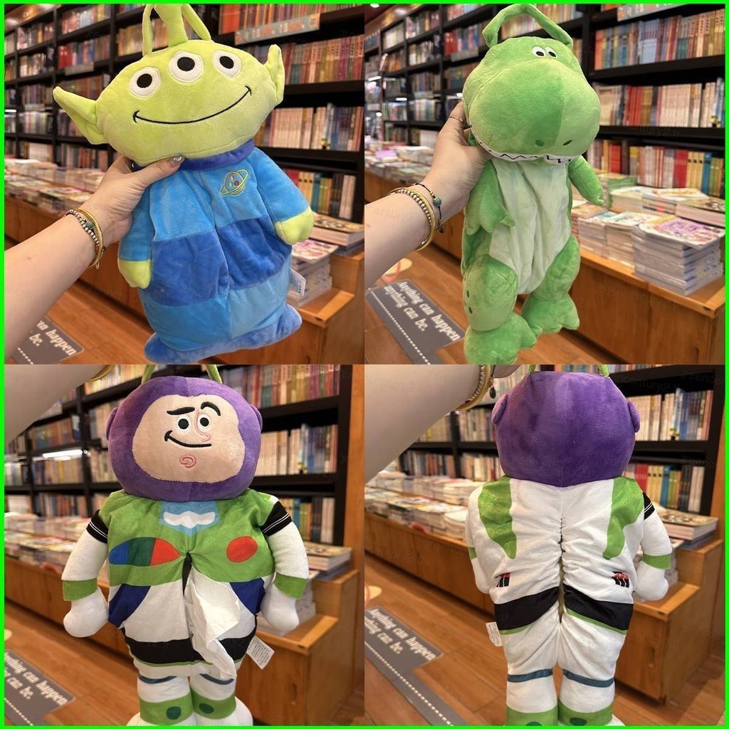 Gy Toy Story Alien Buzz Lightyear Rex Plush กล่องกระดาษทิชชูตกแต่งบ้าน ...