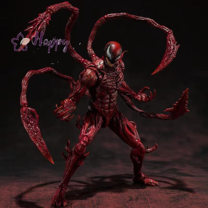 Red Venom Carnage Action Figure SHFiguarts Venom SHF Venom 2 Let There ...