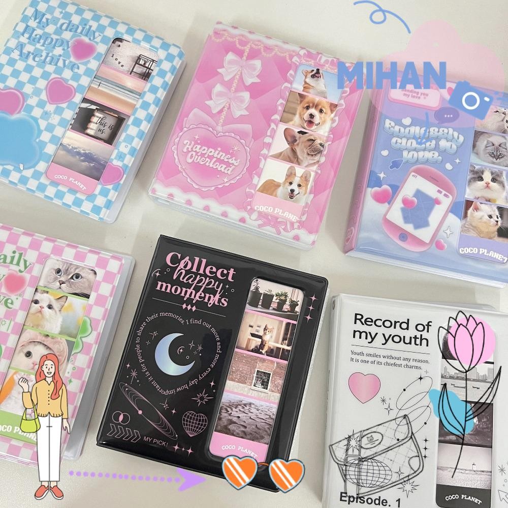 Mh Card Album,โปสการ์ดหนังสือขนาดใหญ่ความจุPhotocard Binder,INS PVCสะสมอัลบั้มการ์ดไอดอลรวบรวม ...