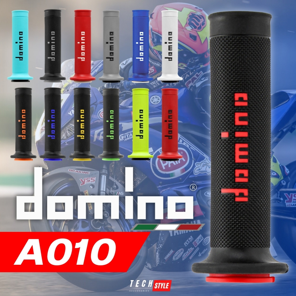 ปลอกแฮนด์ Domino รุ่น A010 แท้ MADE IN ITALY ปลอกแฮนด์ที่ใช้แข่งขันใน MotoGP นุ่มสบาย ติดมือ ไม่ ...