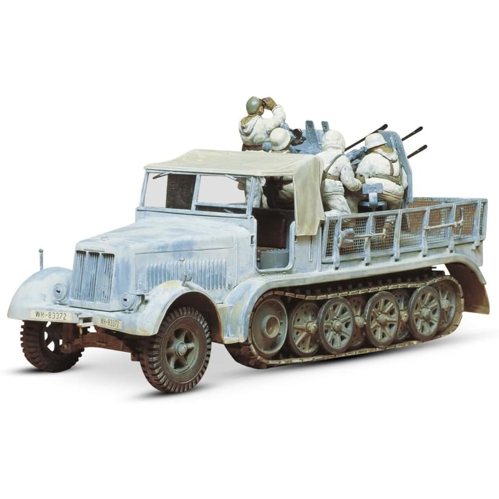 Tamiya 1/35 Military Miniature Series No.50 German Army 8t Halftrack ...