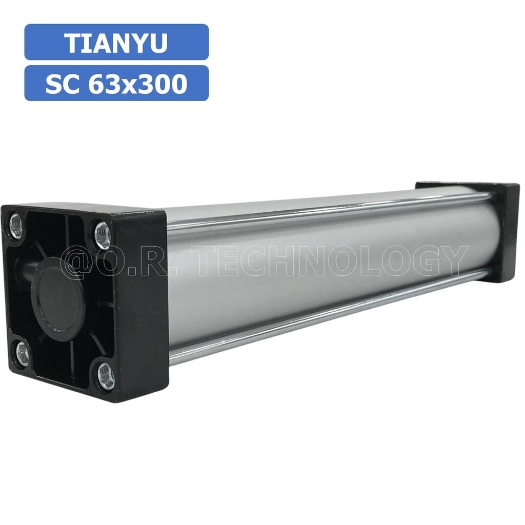 SC63 กระบอกลม รุ่นมาตรฐาน กระบอกลม 4 เสา Standard Cylinder Air Pneumatic SC (Bore 63 x Stroke 25 ...