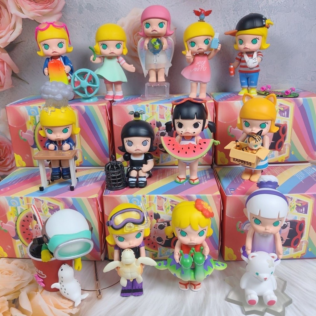 Molly My Childhood Series Mystery Box ตุ ๊ กตาตกแต ่ งเดสก ์ ท ็ อป ...