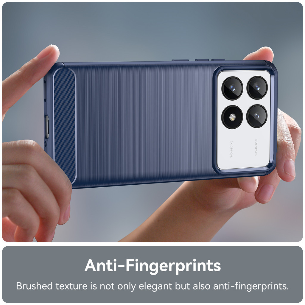 Redmi K70 Pro K60 K50 Ultra K60e K70e ฝาครอบโทรศัพท ์ บางพิเศษลื ่ นกันกระแทกคาร ์ บอนไฟเบอร ์ ...