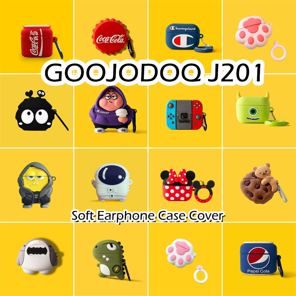 ส่วนลดสําหรับ Goojodoq J201 เคสน่ารักการ์ตูนจัดแต่งทรงผมซิลิโคนอ่อนนุ่ม ...