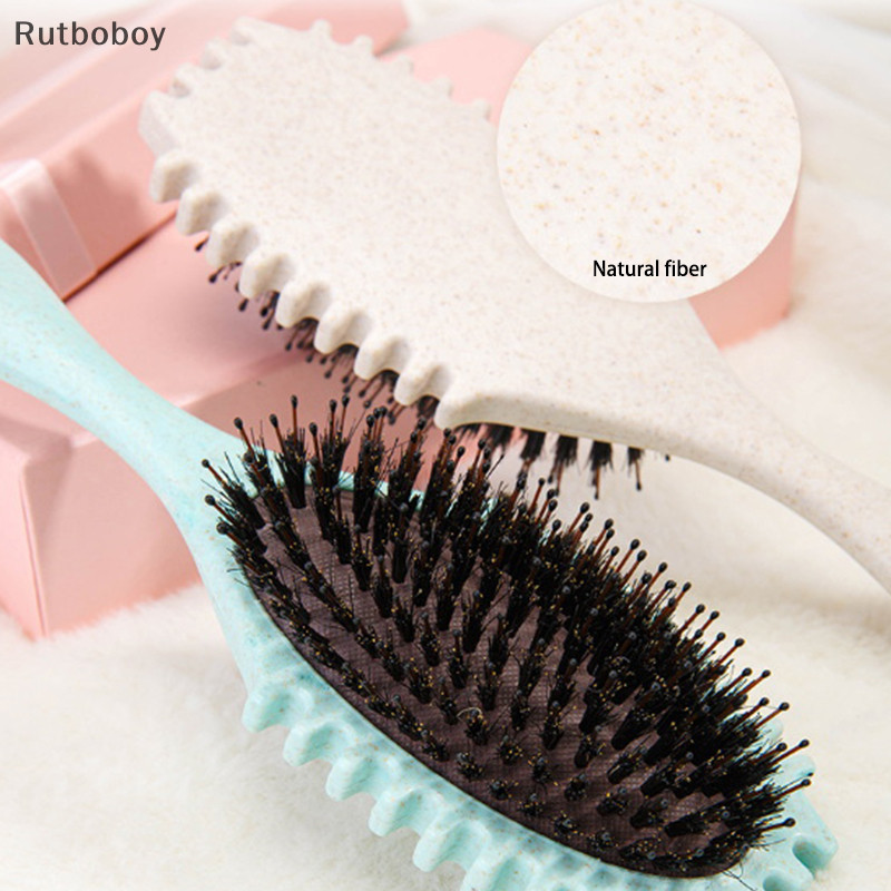 [Rut] Bounce Curl Define จัดแต่งทรงผมแปรง Boar Bristle Detangling Hair ...