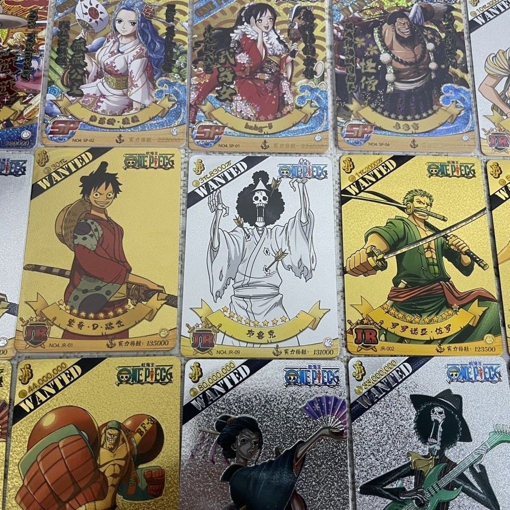 การ ์ ด One Piece Collection Card ภาพตัวละครพิเศษ JR Card SSP Card SGR ...