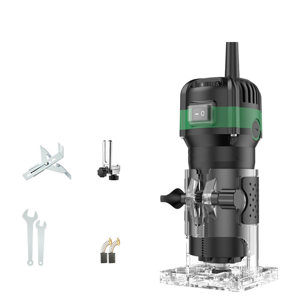 SZ1Wood Router เครื่องมือไฟฟ้า Hand Trimmer ลามิเนตมิลลิ่งแกะสลักมือ ...