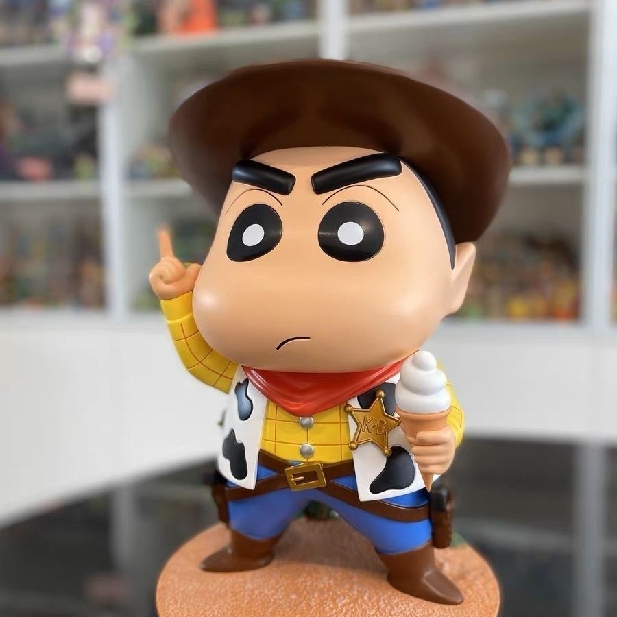คาวบอย Shin Chan รูปเดสก์ท็อปตกแต่ง Shin Chan ของเล่นแดชบอร์ด ...