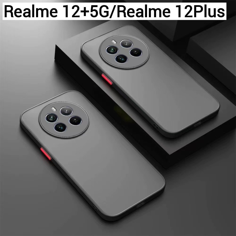 เคสผิวด้าน กันกระแทก Realme C65 12 5G 12X 12Plus 12ProPlus Realme12Plus ...