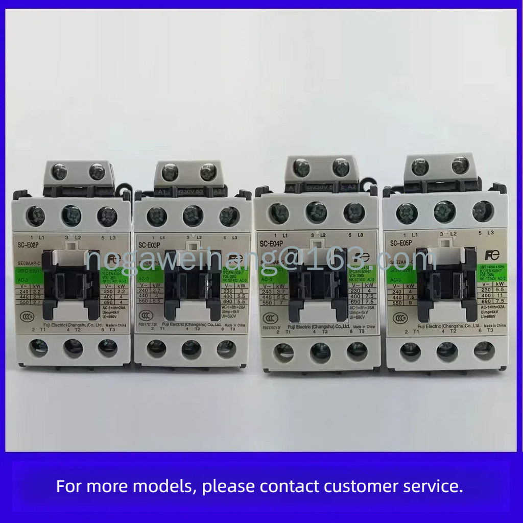 คอนแทคเตอร์ Fuji AC SC-E02P SC-E03P SC-E04P SC-E05P(ต้นฉบับใหม่) | Shopee Thailand
