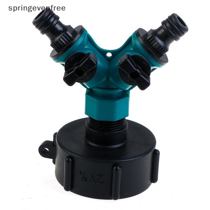 Springevenfree Y Shaped Quick Valved Connector IBC Adapter Tap ...