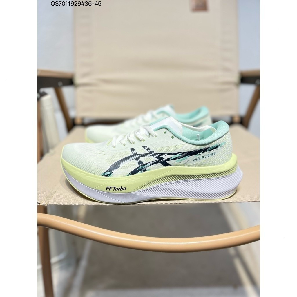 รองเท้าวิ่ง Asics MAGIC SPEED 4 สำหรับผู้ชายและผู้หญิง แบบไม่ลื่น NYSE ...