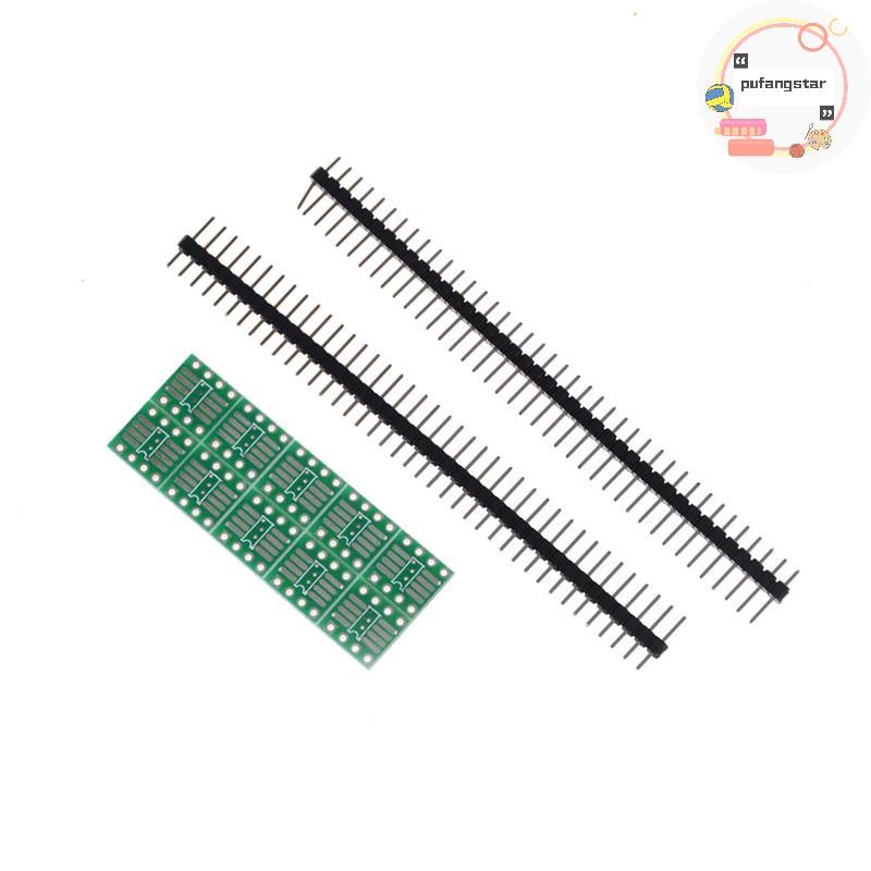 Pufangstar ใหม่ 10pcs SOP8 SO8 SOIC8 TSSOP8 to DIP8 อะแดปเตอร์ DIP + Pin Header TH | Shopee Thailand