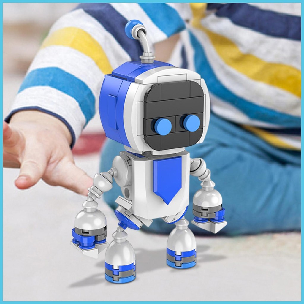 สําหรับ Astro Bot Building Blocks เกม Creative หุ่นยนต์ Building Block ...