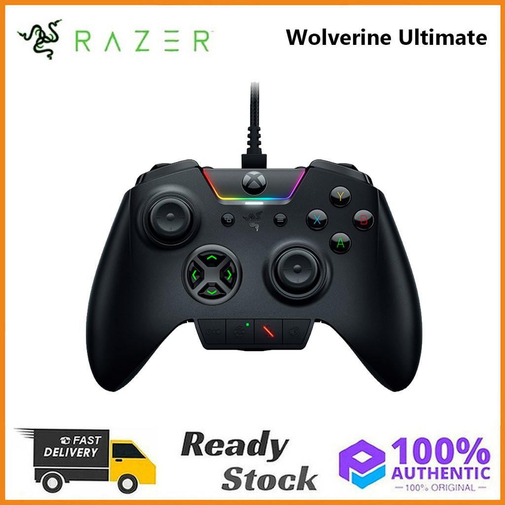 คอนโทรลเลอร์เล่นเกมแบบมีสาย Razer Wolverine Ultimate ดั้งเดิมสําหรับ ...