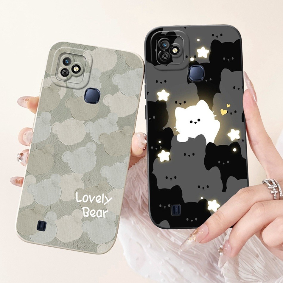 Infinix Smart HD 2021 X612B X612 เลนส์เคสป้องกันแฟชั่นการพิมพ์เคส ...