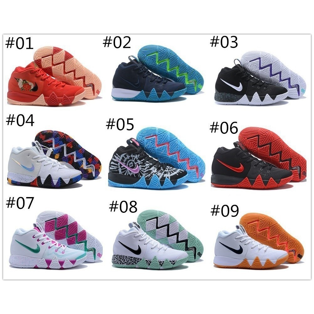 New Kyrie 4 EP kyle irving 4รองเท้าบาสเก็ตบอลบุรุษรองเท้ากีฬา15สี ...