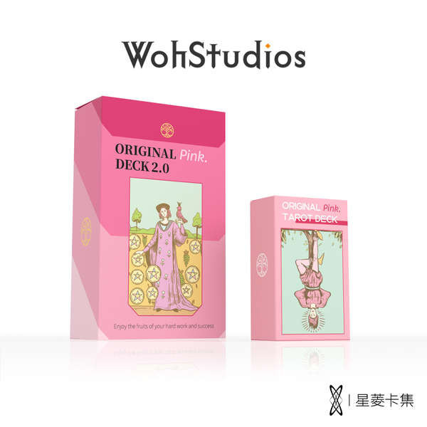 ไพ่ทาโรต์ 【Woh】Pastel Waite Tarot Card Waite Taluo Card มือใหม่สามารถ ...