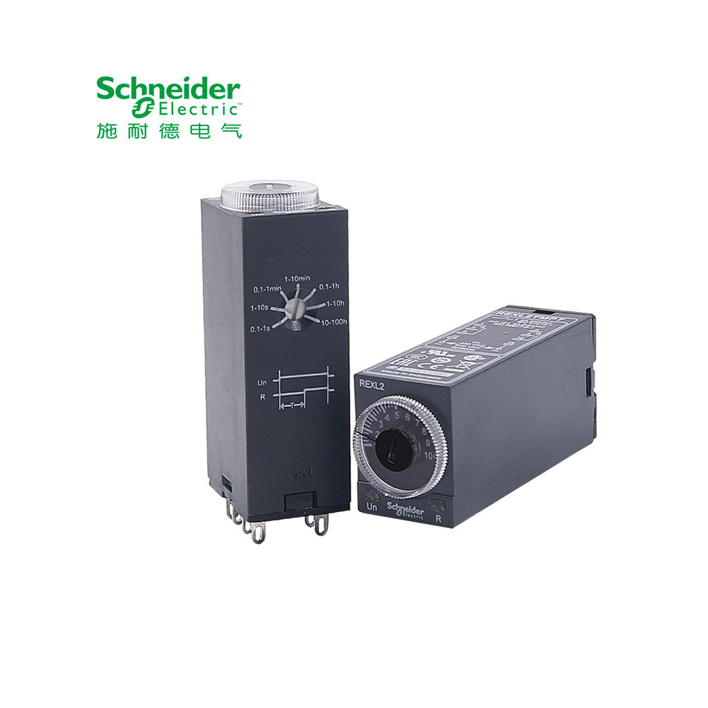 Schneider Straw/Schneider Time Relay Power-on Delay Timer เชื่อมต่อ ...