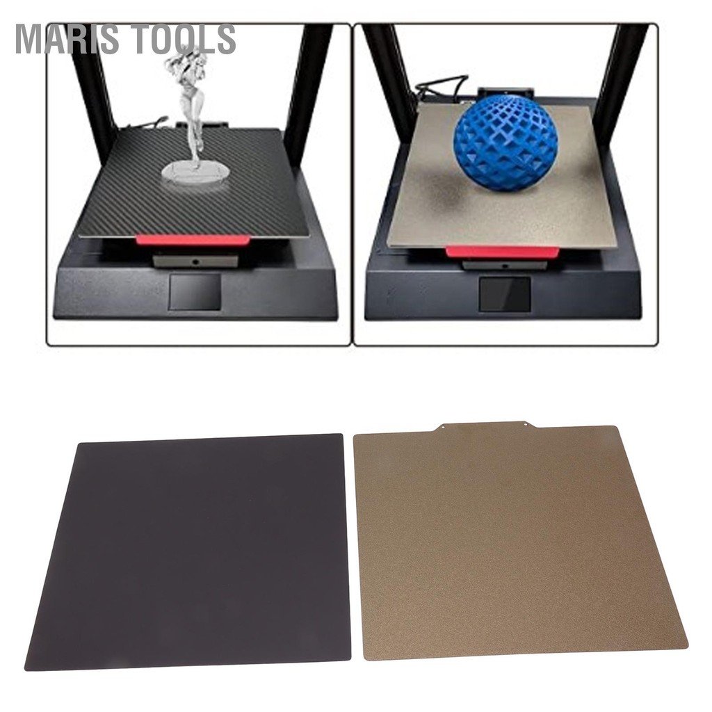 Maris Tools 3D เครื่องพิมพ์ฤดูใบไม้ผลิเหล็กสร้างแผ่นคู่ PEI ผงพ่น ...