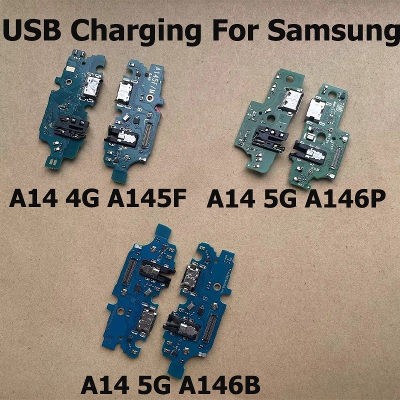 สําหรับ Samsung A14 4G 5G Fast USB ชาร์จ Dock พอร์ตไมโครโฟนขั้วต่อ Flex ...