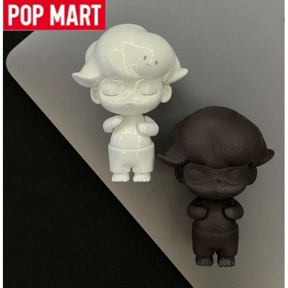 Pop Mart DIMOO Retro Series ตัวเลขกล่องตาบอดซ่อนกลางวัน Dark Night ...