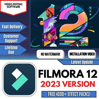 [พร้อมส่ง] Free 4000+ Effects Pack | Filmora 12 Latest 2023 Version ...