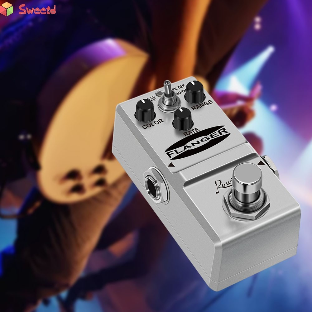 SWTDRMRowin กีตาร์ Overload Distortion Delay Effect Pedal Ture Bypass ...