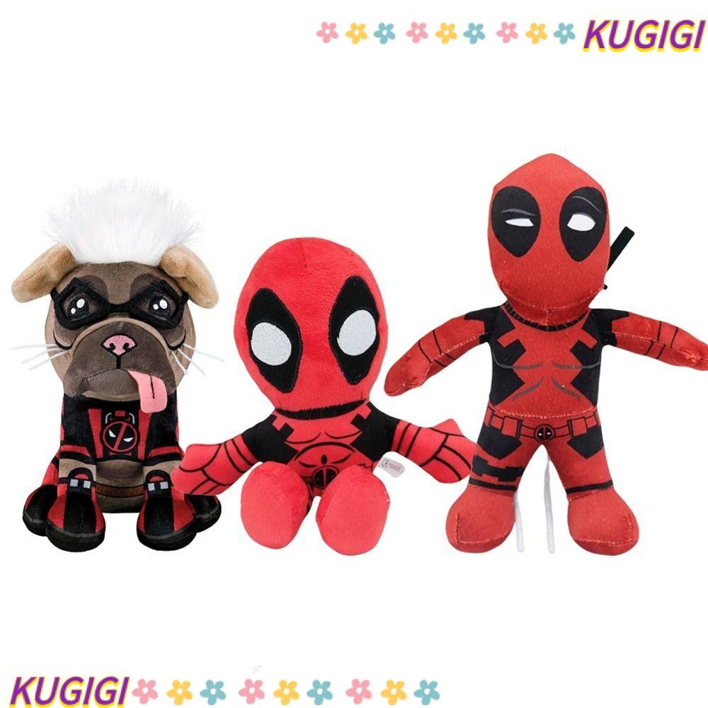 Kugigi ตุ๊กตาสัตว์, Soft Wolverine & Deadpool ตุ๊กตา Plush, การ์ตูนอะ ...