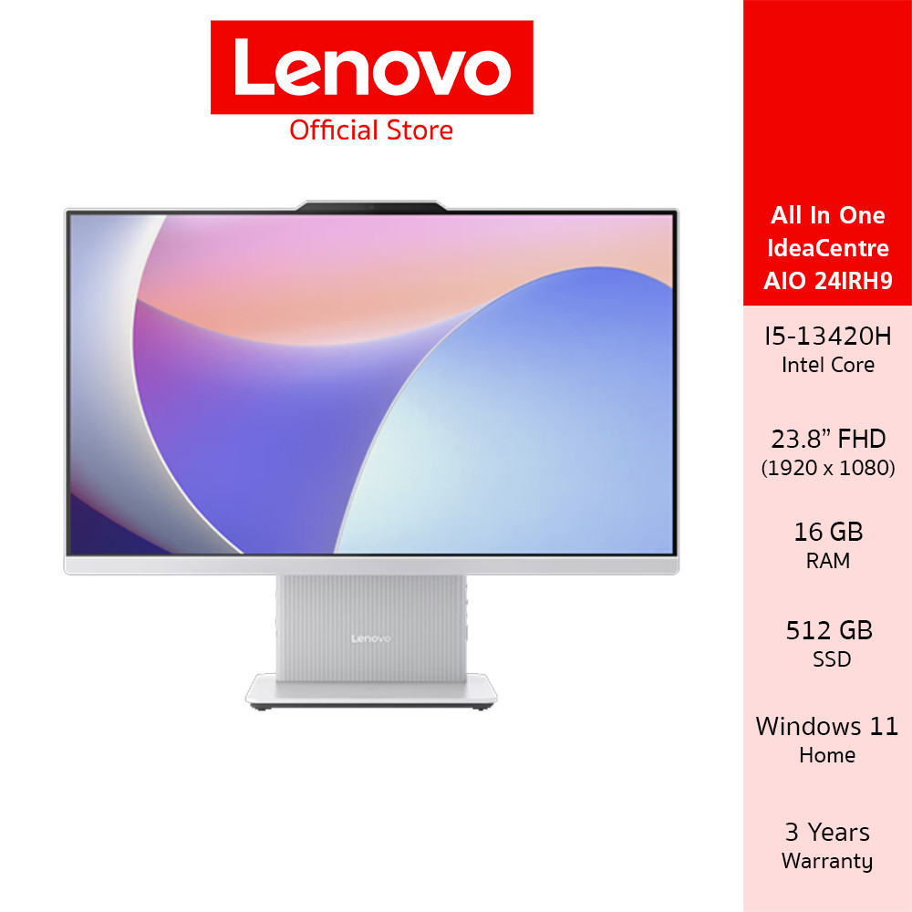 LENOVO IDEACENTRE AIO 24IRH9(F0HN00F4TA) All In One INTEL I5-13420H 23.8 FHD (1920x1080) IPS ...