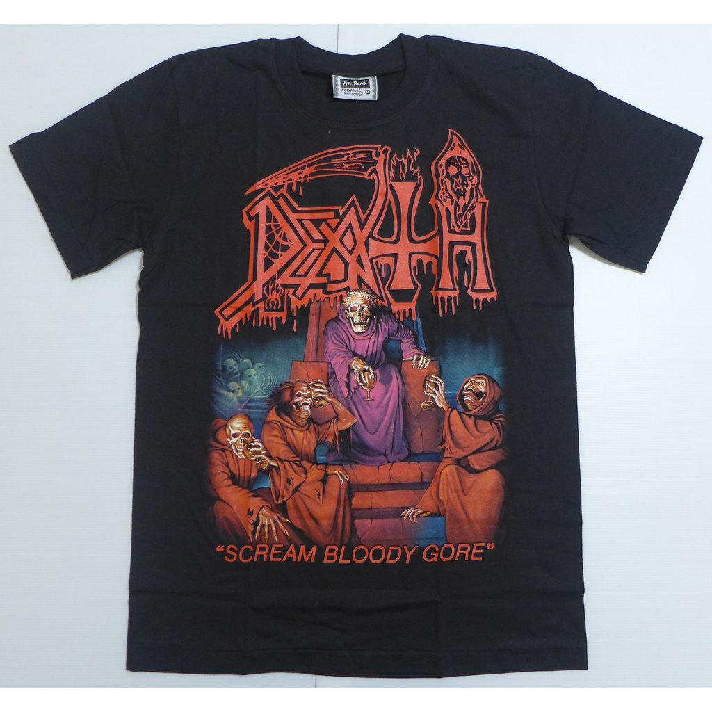 Death DEATH Band DEATH Band DEATH Metal Rock เสื้อยืด Skull เสื้อยืดแขน ...