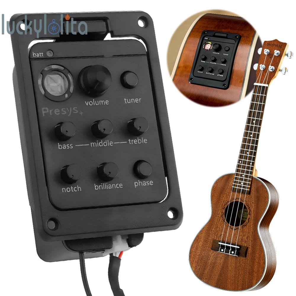 201 ปิ๊กอัพกีต้าร์ Acoustic Guitar Preamp 4 Band Acoustic Guitar Pickup ...